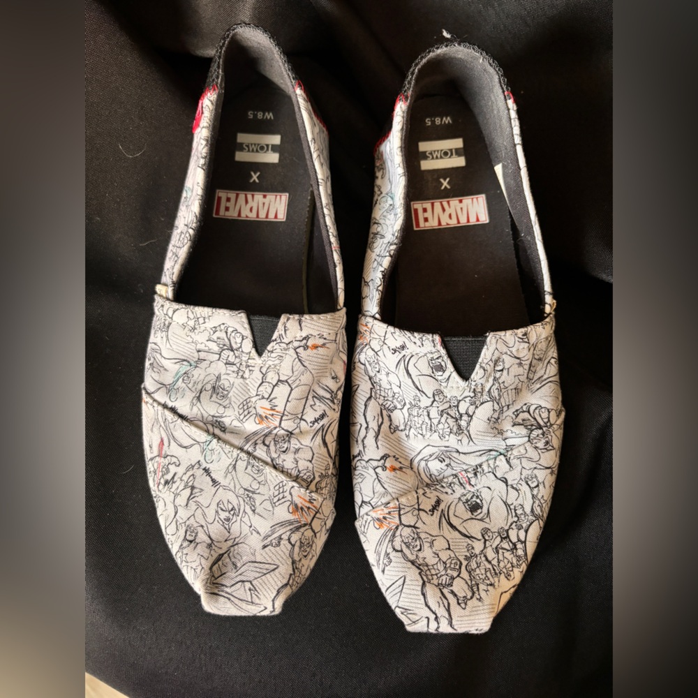 Toms X Marvel Concept Art Print Alpargatas - Exclusive - Gem
